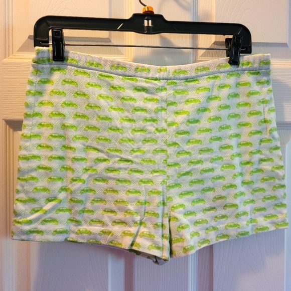 Vintage | Shorts | Vintage 780s Home Made White Short Shorts With Green ...